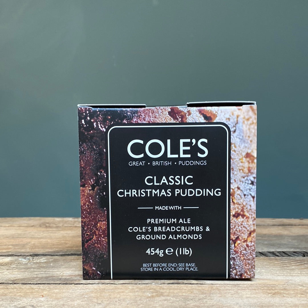 Coles Pudding Classic Christmas Pudding 454g – Harris and Co