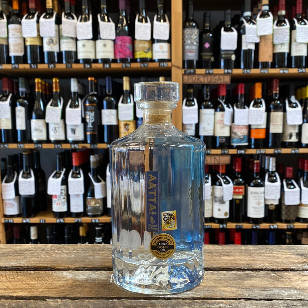 Aatta Gin 70cl, Orkney (44%) – Harris and Co
